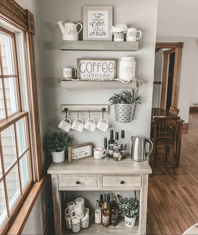 Best 43 ideas to design a coffee Station in your home | My desired home