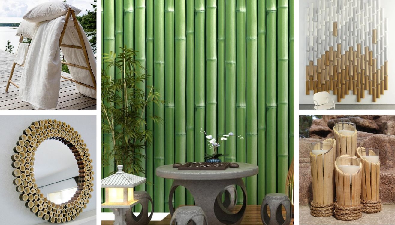 40 amazing DIY ideas to decorate your home with bamboo | My desired home