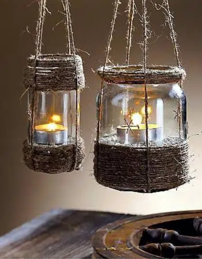 22 beautiful DIY ideas with candle decorations that you can easily hang ...