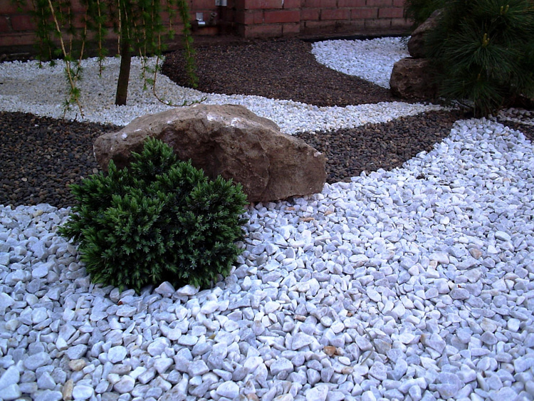 Decorative gravel in landscape design: 62 great ideas for inspiration ...