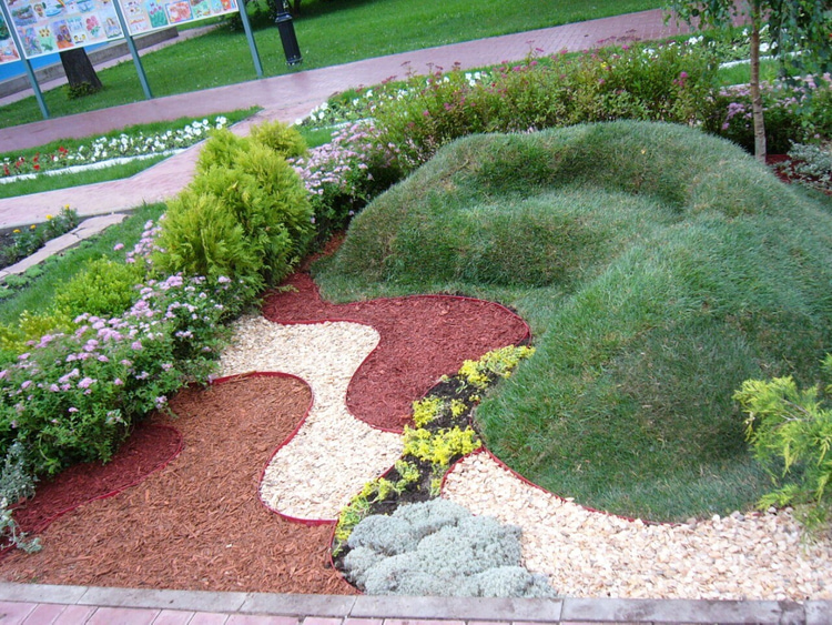 Decorative gravel in landscape design: 62 great ideas for inspiration ...
