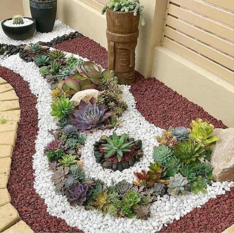 Decorative gravel in landscape design: 62 great ideas for inspiration ...