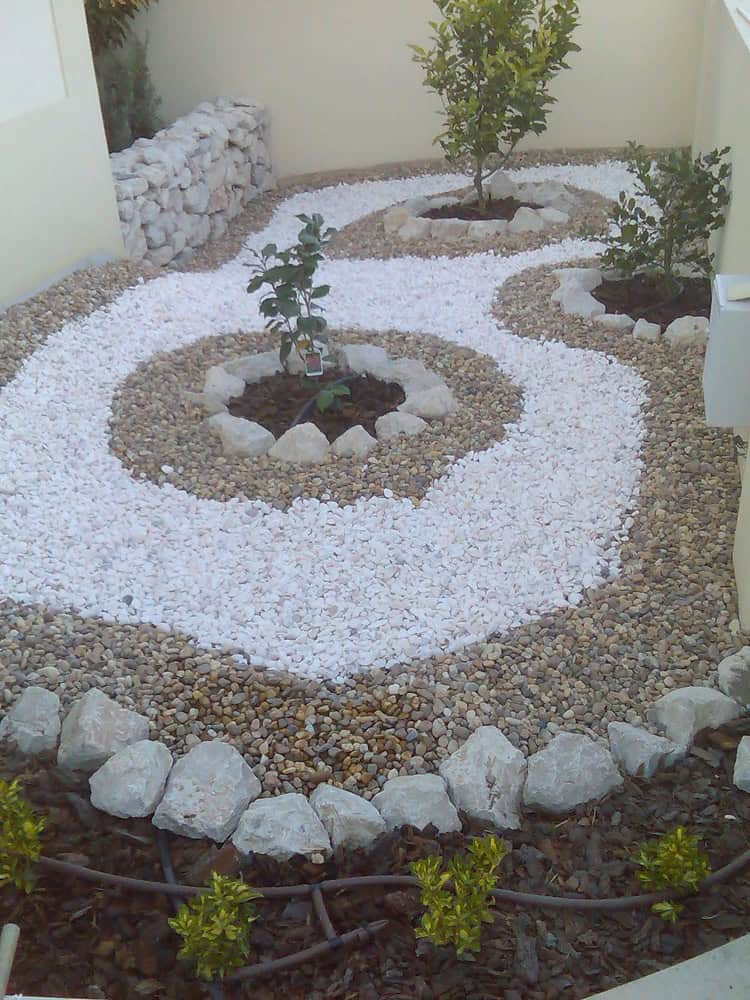 Decorative gravel in landscape design: 62 great ideas for inspiration ...