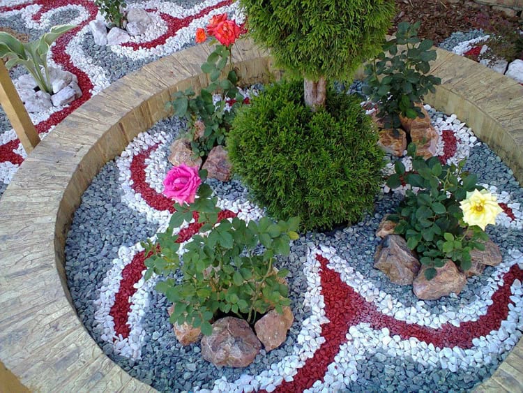Decorative gravel in landscape design: 62 great ideas for inspiration ...