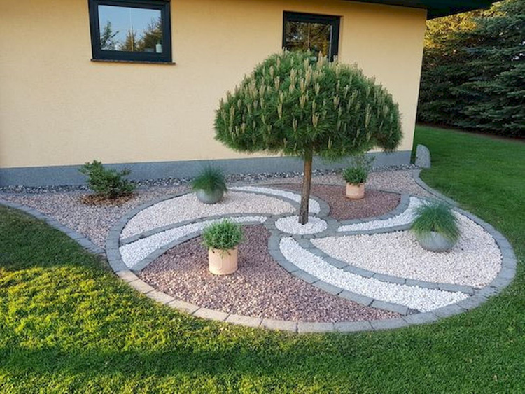 Decorative gravel in landscape design: 62 great ideas for inspiration ...
