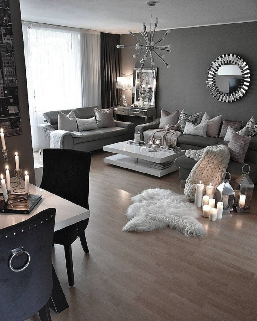 The Appeal of Gray Tones for your interior: 56 inspirational ideas | My ...
