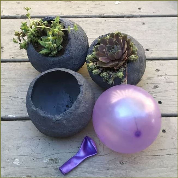 50 Amazing Ideas DIY for Homemade Outdoor Cement Planters | My desired home