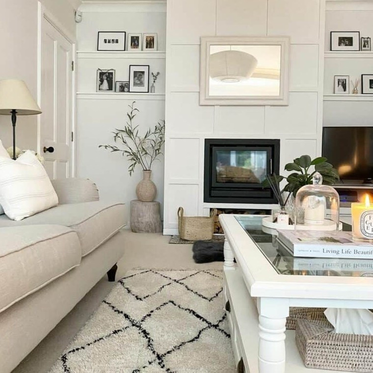 35 Ideas with white coffee tables for a touch of sophistication and ...