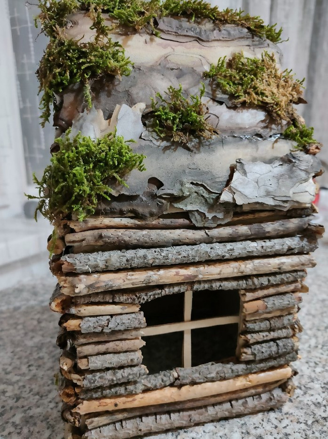 20 DIY ideas of beautiful natural windows from twigs and branches ...