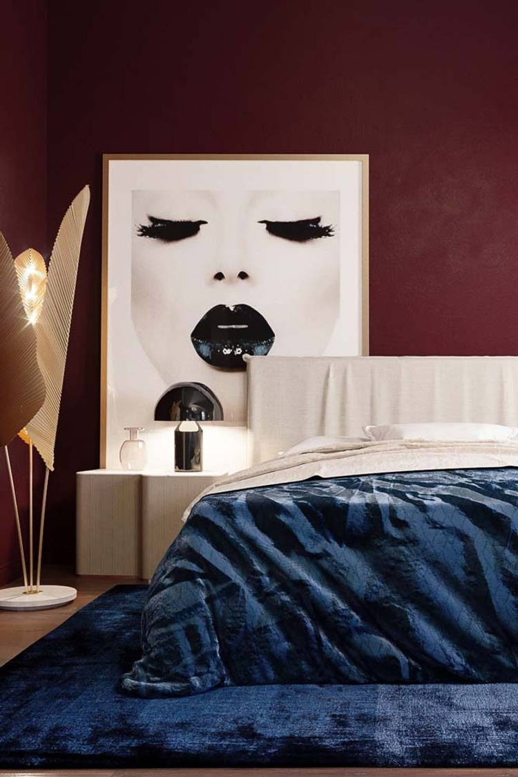Matching colors and decorations with navy blue: 50 perfect ideas for ...