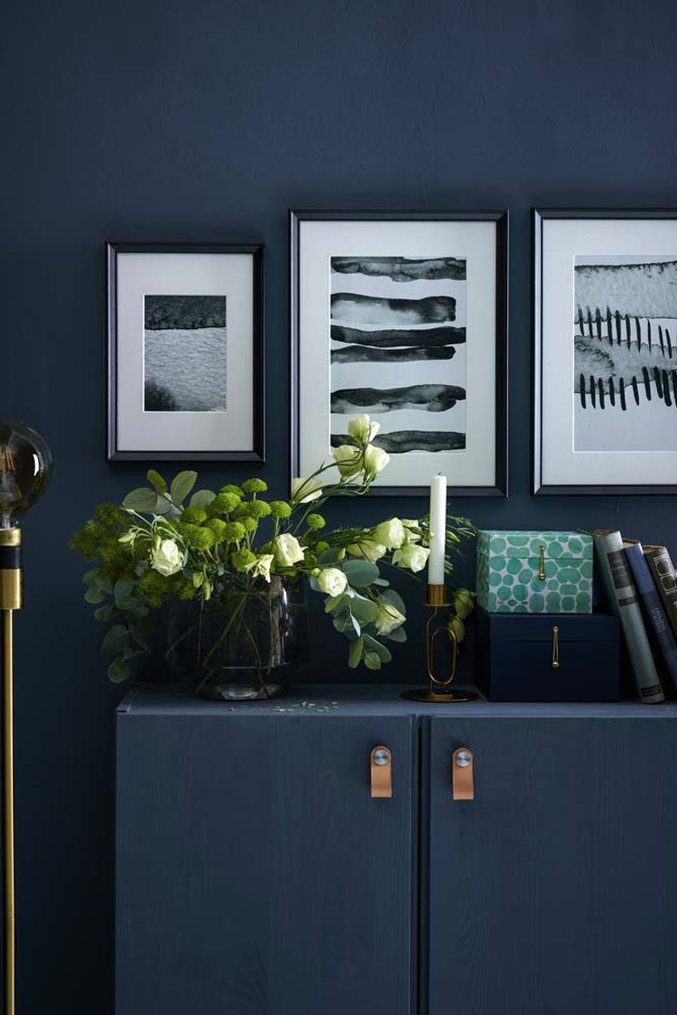 Matching colors and decorations with navy blue: 50 perfect ideas for ...