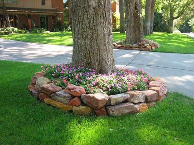 How to add charm to your garden with flower ideas under trees | My ...