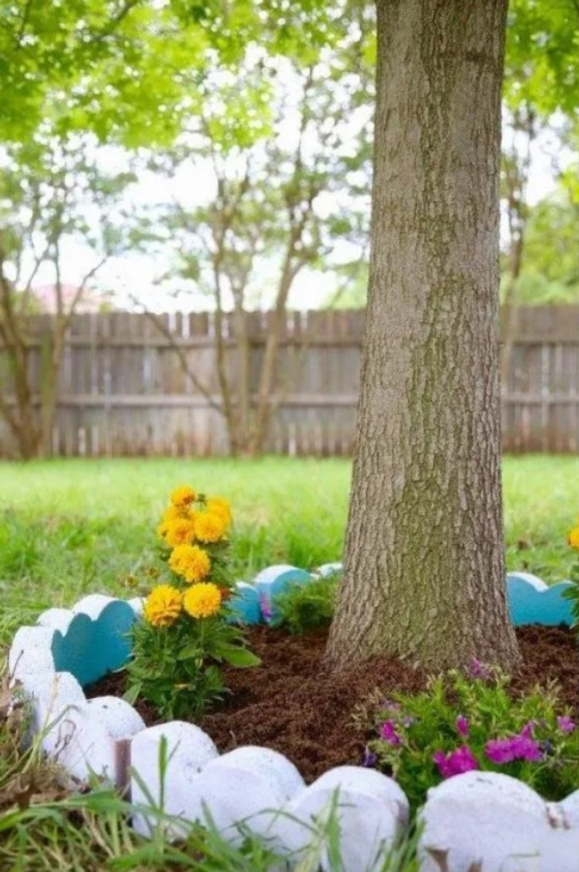 How to add charm to your garden with flower ideas under trees | My ...