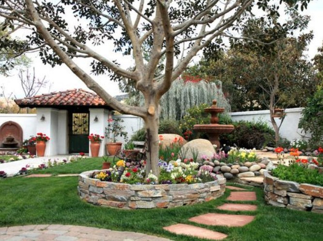 How to add charm to your garden with flower ideas under trees | My ...