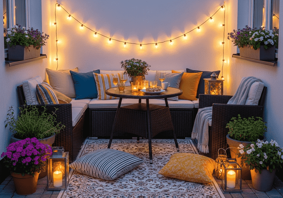 How to decorate a small patio for maximum enjoyment: 45 amazingly ...