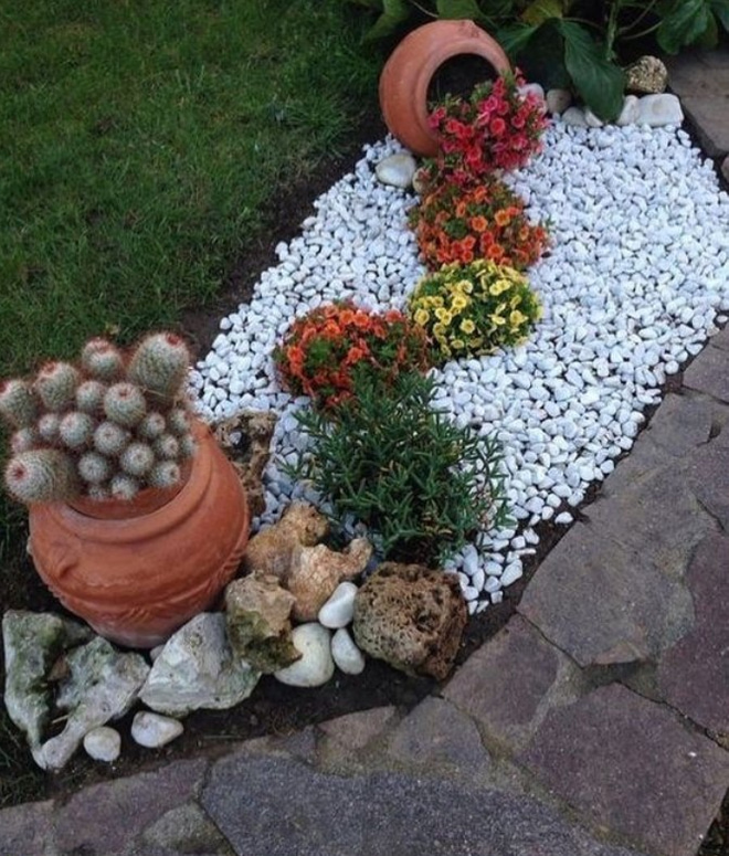 38 unique ideas for mini flower beds that require minimal care| My ...