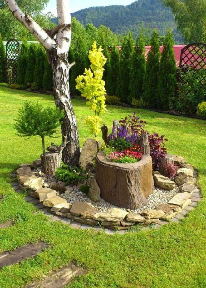 38 unique ideas for mini flower beds that require minimal care| My ...