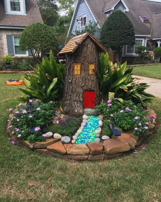 38 unique ideas for mini flower beds that require minimal care| My ...