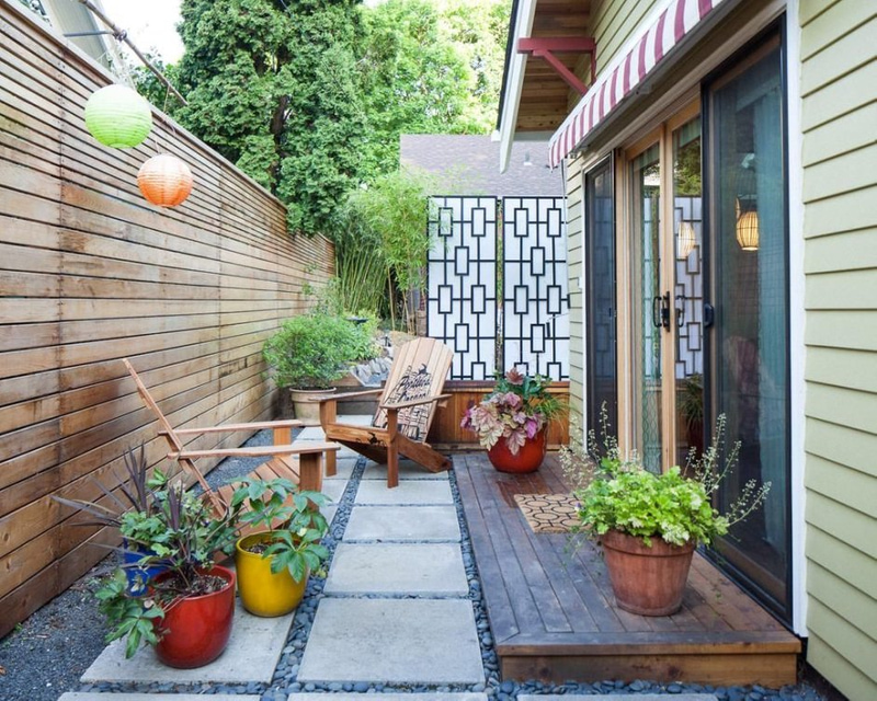 How to design amazingly a small backyard of a private house - 40 ...