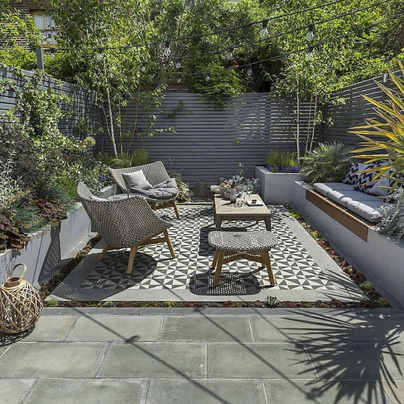 How to design amazingly a small backyard of a private house - 40 ...