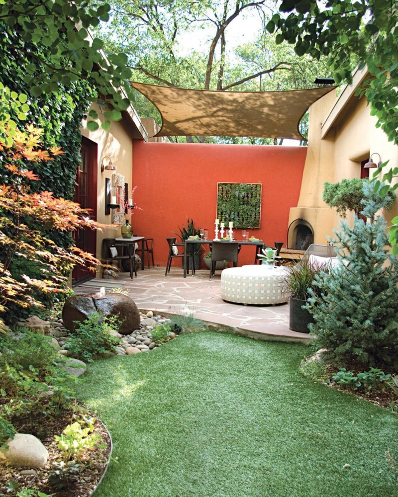 How to design amazingly a small backyard of a private house - 40 ...