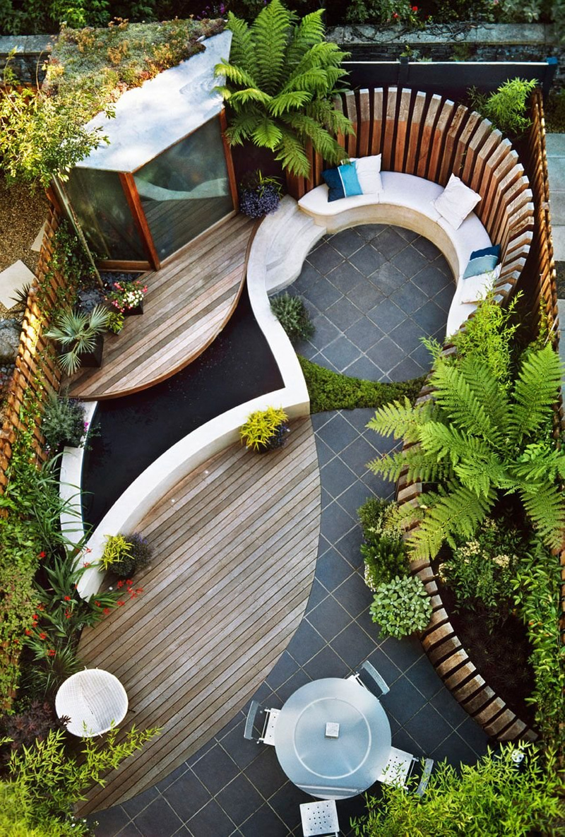 How to design amazingly a small backyard of a private house - 40 ...
