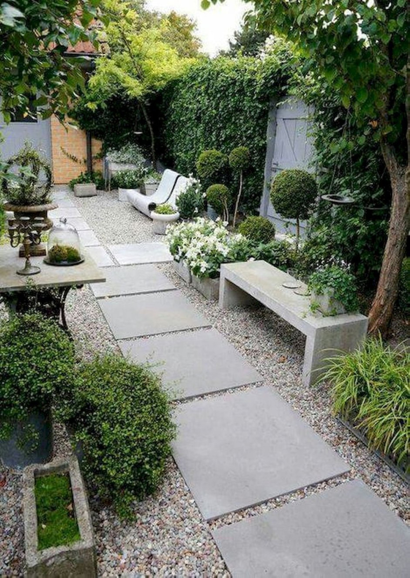 How to design amazingly a small backyard of a private house - 40 ...