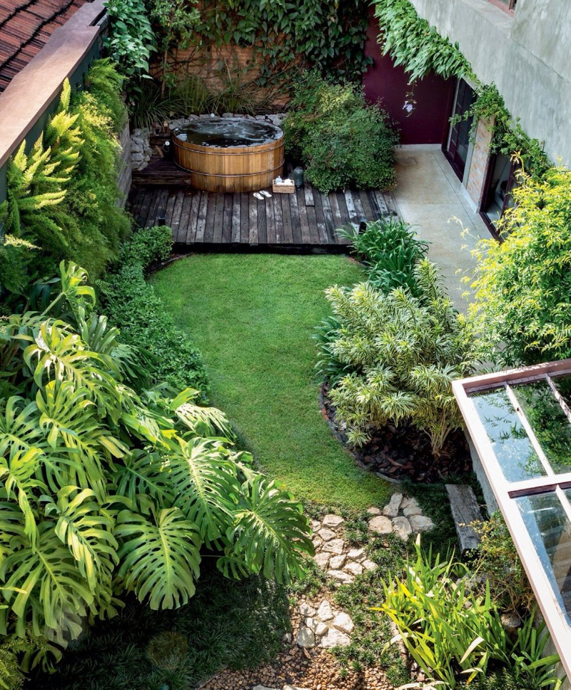 How to design amazingly a small backyard of a private house - 40 ...