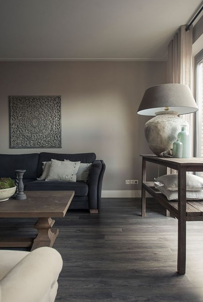How to decorate with taupé (grey-brown), the most fashionable shade in ...