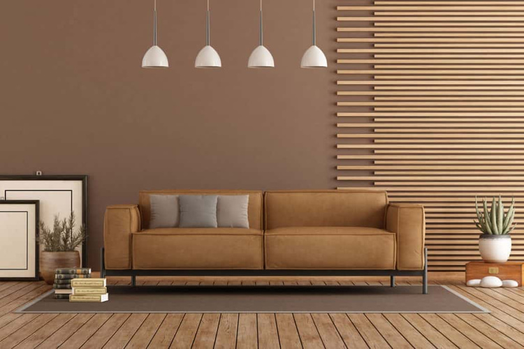 Brown wall: tips for using color in decoration and 5 ideas for ...