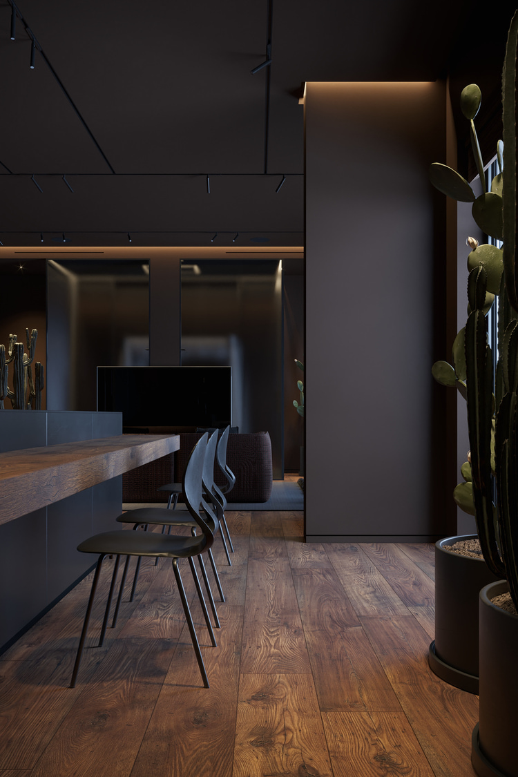 Brown wall: tips for using color in decoration and 5 ideas for ...