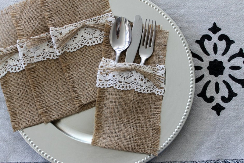 52 original DIY ideas to decorate your home fantastically with burlap ...