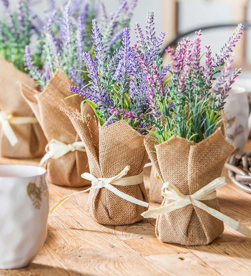 52 original DIY ideas to decorate your home fantastically with burlap ...