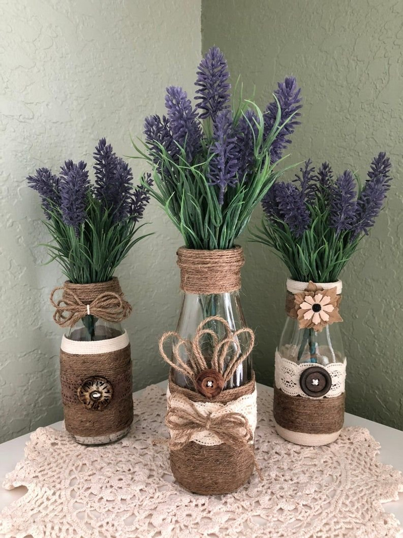 52 original DIY ideas to decorate your home fantastically with burlap ...