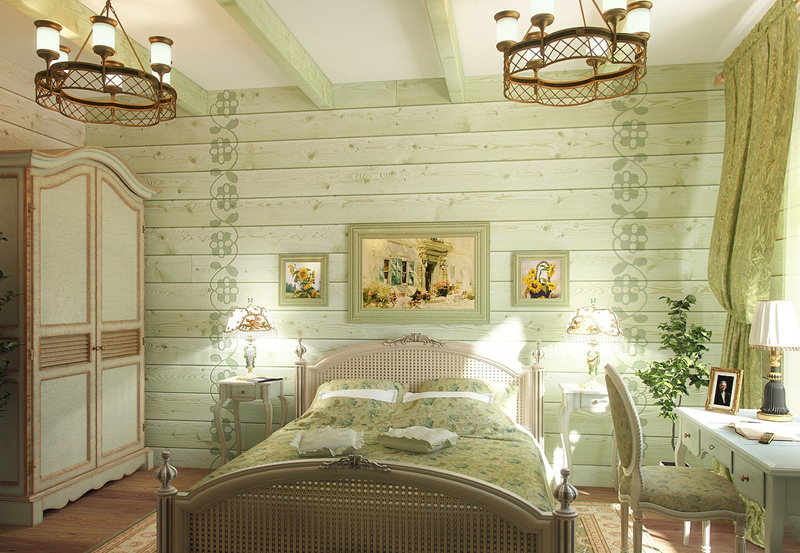 Decorating the walls in a country house - 40 inspirational ideas to ...
