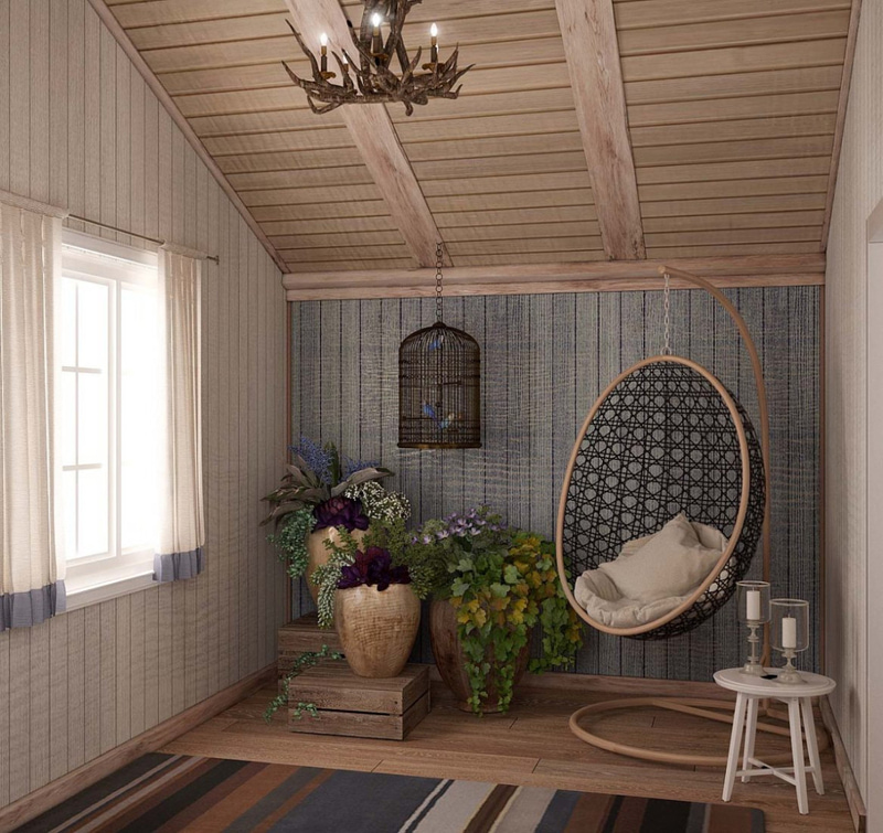 Decorating the walls in a country house - 40 inspirational ideas to ...