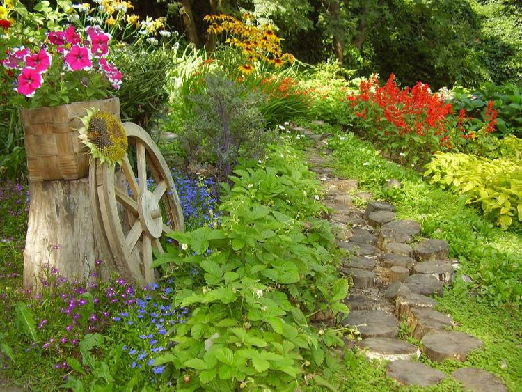68 Super Farmhouse yard and garden landscape design an decoration ideas ...