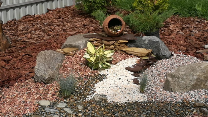 Garden design with stones and pebbles – 80 best ideas for inspiration ...