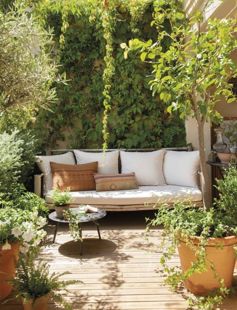 52 Great ideas to decorate and furnish small terraces | My desired home