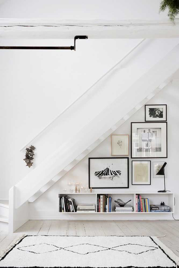 35 Inspirational Ideas for Decorating Under the Stairs | My desired home