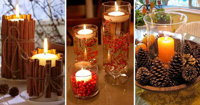 Fall decorating ideas with natural materials and glass jars | My ...