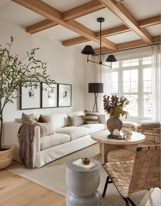 32 Cozy Modern Farmhouse Style Living Rooms: The Ultimate Delight… | My ...