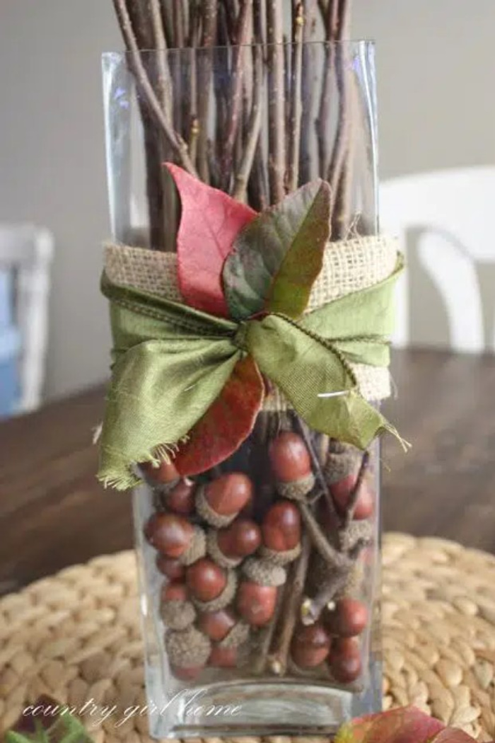 Fall ornaments and decor made with acorns almost for free | My desired home