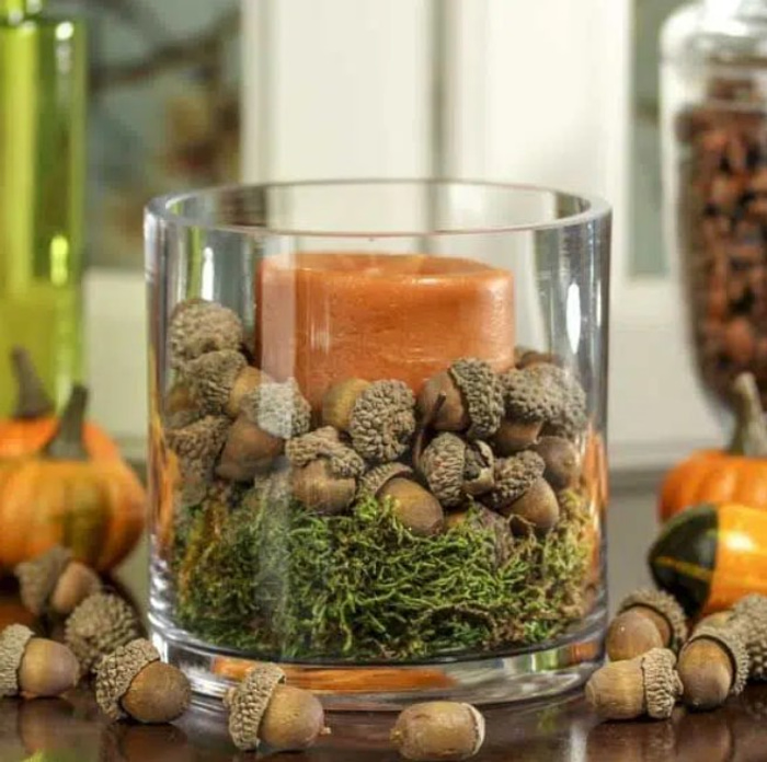 Fall ornaments and decor made with acorns almost for free | My desired home