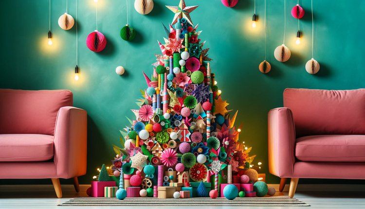 Creating with Imagination: 44 DIY Christmas Trees That Stand Out | My ...