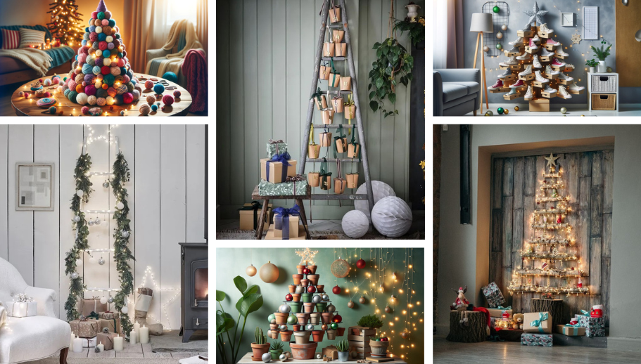 Creating with Imagination: 44 DIY Christmas Trees That Stand Out | My ...
