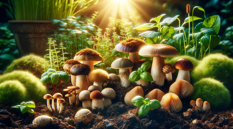 Growing Mushrooms in Your Garden: A Beginner's Guide and Organic ...