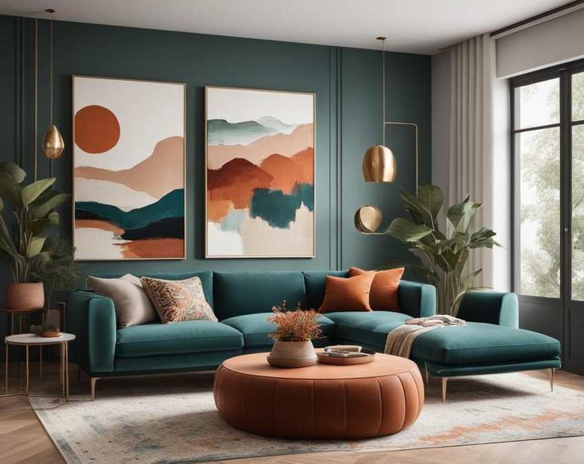 Modern Apartment with Boho Touches: 72 Decorating Ideas and Tips | My ...
