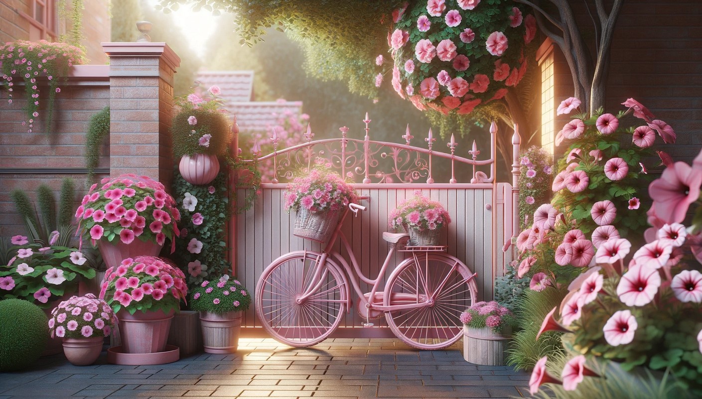 26 Adorable Pink Garden Decoration Ideas You Must See | My desired home