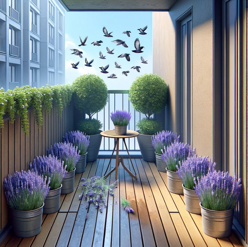 Pigeons on your Balcony | My desired home